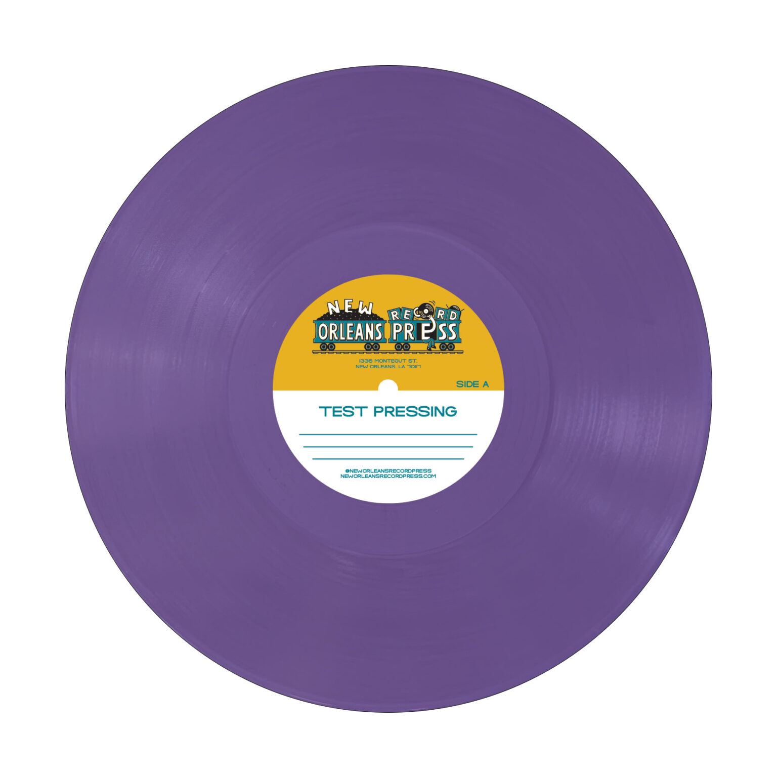 Record Pressing ::: New Orleans Record Press